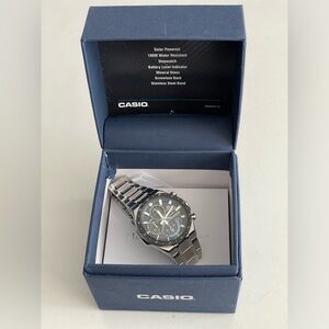 Casio | Accessories | Casio Edifice Eqs92 Solar Chronograph Date ...